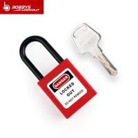 China 8 Colors Safety Lockout Padlocks With Triple Coated Hardened Steel Shackle for sale