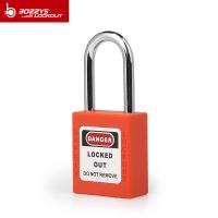 China ABC Body Red Safety Padlocks Logo Engraving For Chemical And Automobile Industry for sale