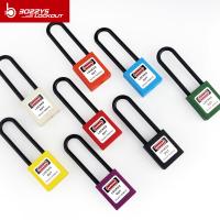 China 76MM Nylon Body Safety Padlock , Colorful Keyed Alike Padlocks One Year Warranty for sale