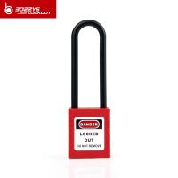 China Nylon PA Material Safety Lockout Padlocks Customized Lock Shell With Master Key for sale