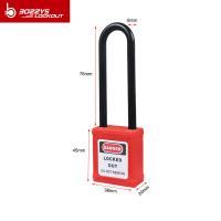 China Nylon PA Material Safety Lockout Padlocks Customized Lock Shell With Master Key for sale