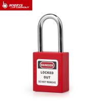 China BOSHI 38mm Steel Shackle Safety Lockout Padlock for sale