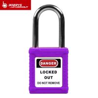 China 2018 BOSHI Best selling nylon body Industrial Safety Padlock with Keyed Alike for sale