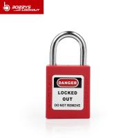 China OEM Safety Padlock BOSHI BD-G51 with Short Steel Shackle Red, Yellow, Bule, Green, Black, White, Orange, Purple for sale