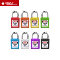 China OEM Safety Padlock BOSHI BD-G51 with Short Steel Shackle Red, Yellow, Bule, Green, Black, White, Orange, Purple for sale