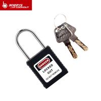 China BOSHI Super September 38mm Steel Shackle Insulation Nylon PA Material Safety Lockout for sale