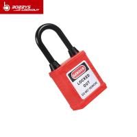 China BOSHI Industrial Products Lock Body Material Nylon PA Safety Lock Padlock for sale