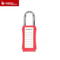 China 2018 New Design Long Body Safety Padlock any colors available, usually red and yellow for sale