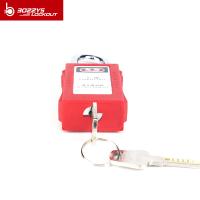 China 2018 New Design Long Body Safety Padlock any colors available, usually red and yellow for sale