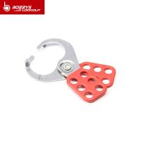 China Safety Lockout Hasp 38MM Lock Shackle Diameter With Steel And Nylon PA Material for sale