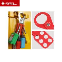 China BOSHI Customized 38mm Lock Shackle Diameter 6 Holes Safety Lockout Hasps for sale