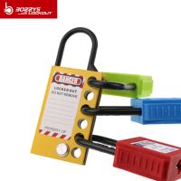 China 5MM Diameter Safety Lockout Hasp Firm And Wear Resistant For Industrial Safety for sale