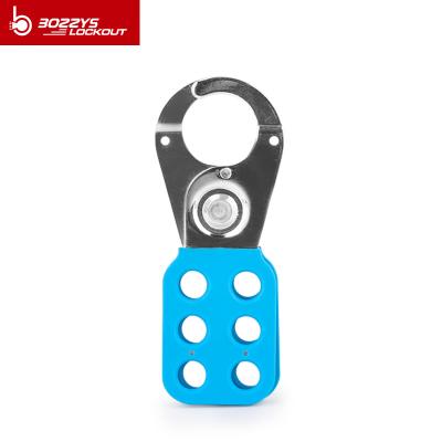 China BOSHI CE 6 Padlocks Applied Safety Lockout Steel Hasp for sale
