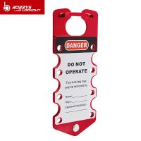 China 7 Padlocks Safety Lockout Hasp With Oxidized Aluminum Alloy Material for sale