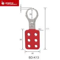 China 8 Holes Multiple Lockout Hasp With Engineering Plastic Nylon PA Injection Molding for sale