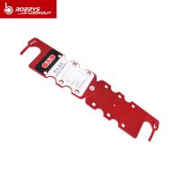 China Multi Color Safety Lockout Hasp With Write On Labels Surface Customized Logo for sale