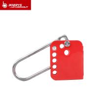 China Stainless Steel Safety Lockout Hasp Hard To Pry Customized Color Logo OEM for sale
