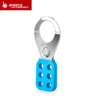China Vinyl Coated Safety Lockout Hasp CE Certification Structural Engineering Design for sale