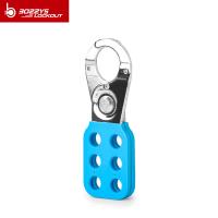 China Vinyl Coated Safety Lockout Hasp CE Certification Structural Engineering Design for sale