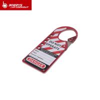 China BOSHI New Product Aluminum Alloy Material Safety Lockout Hasp Valve Lockout for sale