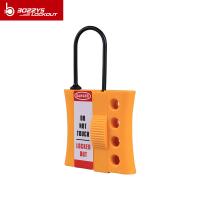 China BOSHI New Product 4 Holes Nylon Body Material Lockout Hasp For Workplace for sale