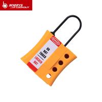China BOSHI New Product 4 Holes Nylon Body Material Lockout Hasp For Workplace for sale