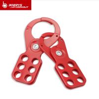 China ABS Safety Steel Aluminum Lockout Hasp With Padlock multifunction for industrial business for sale