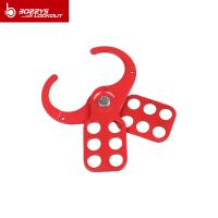 China ABS Safety Steel Aluminum Lockout Hasp With Padlock multifunction for industrial business for sale
