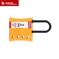 China BOSHI High Quality Multifunction Yellow Insulation Nylon Hasp Lockout for sale
