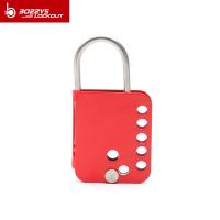 China Hardened Steel Master Lock Padlock Hasp , Butterfly Steel Lockout Hasps for sale