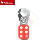 China Durable PA Coated Brady Lockout Hasp , Easy Operate Dual Padlock Hasp for sale