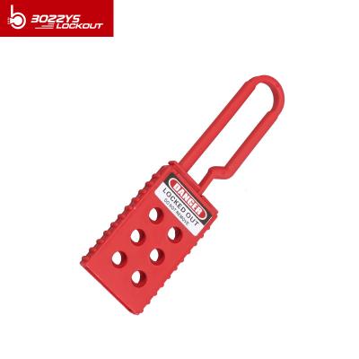 China Lockout Hasp lock for safety Dielectric and Plastic allow to 6 padlocks for sale