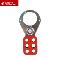 China Rustproof Industrial Safety Lock Hasps Six Holes Master Lockout Hasp for sale