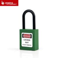 China Nylon Body Safety Padlock Chrome Plating Lock Out Tag Out Padlocks G14 for sale