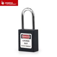 China Industrial 38mm Shackle Nylon Body Security Lockout Padlocks G05 for sale