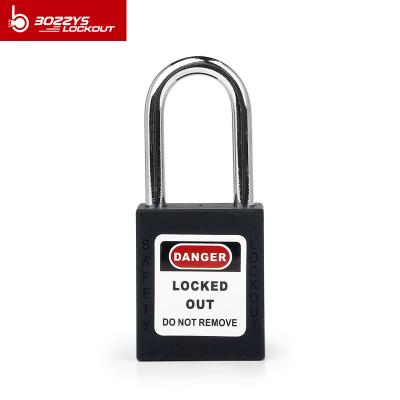 China Industrial 38mm Shackle Nylon Body Security Lockout Padlocks G05 for sale