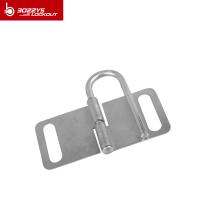 China Galvanized Hardened Steel Safety Lockout Hasp Butterfly Type for sale