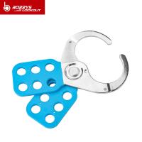 China 6 Padlocks 25mm Shackle Safety Lockout Hasp High Strength for sale