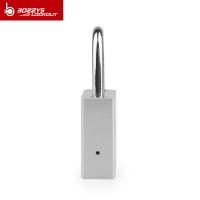 China Frosted Wire Drawing Aluminum Padlock Anti Aircraft Clip For Garden Door for sale