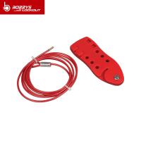 China Insulated Universal Adjustable Cable Lockout Fish Type for sale