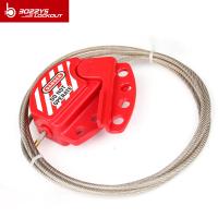 China 4 Padlock 1.8M Adjustable Cable Lockout With 6MM Anti UV PVC Outer Layer for sale