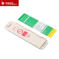 China 212MM Length Safety Lockout Tags Scaffolding Inspection Tags for sale