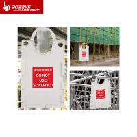 China ABS Engineering Plastic Safety Lockout Tags Scaffold Safety Inspection Tags for sale