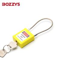 China Yellow Color Nylon PA 180MM Length Safety Lockout Locks OEM for sale