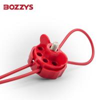 China Adjustable Wheel Type Safety Cable Lockout Nylon PA Steel Multipurpose for sale