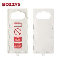 China OEM Hook Scaffolding Holder Tags With PVC Double Sided Multi Function Insert for sale