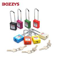 China Industrial 76mm Steel Shackle Safety Lockout Padlocks for Industrial lockout-tagout for sale