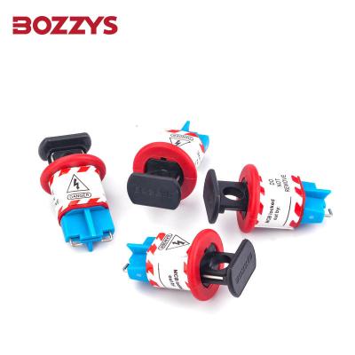 China Red Color Circuit Breaker Lock Out , Humanity Design Lockout Tagout Devices for sale
