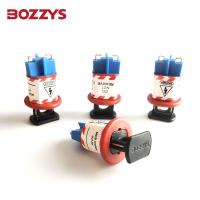 China Red Color Circuit Breaker Lock Out , Humanity Design Lockout Tagout Devices for sale