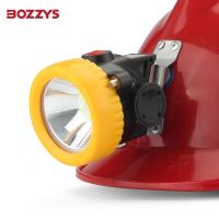 China 2200mAH LED Miner Safety Lamp Headlight 4000lux Lamp With Charger for sale